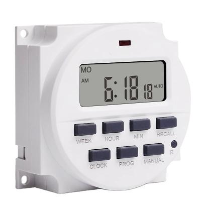 Cina Il regolatore Automatically Cycling Voltage di tempo dei 7 giorni ha prodotto il commutatore programmabile del temporizzatore TM618 in vendita