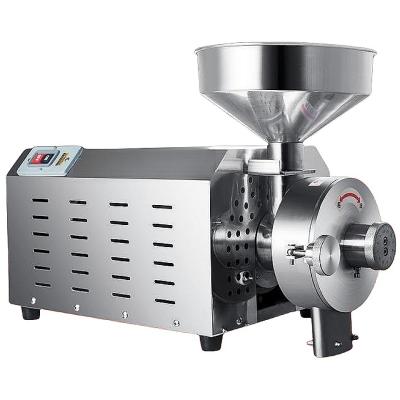 중국 전기 곡물 밀 220v 상업 밀링 머신 20-40KG/h 생산 용량 판매용
