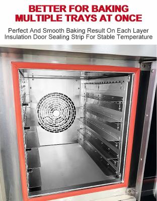 Chine Équipement de boulangerie à base d'eau Cuisinières à gaz électriques Fours rotatifs pour la fabrication du pain en boulangerie à vendre