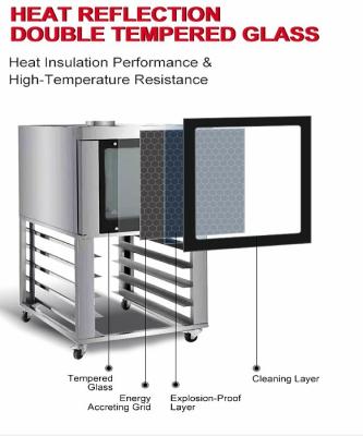 Chine Équipement de boulangerie à base d'eau Cuisinières à gaz électriques Fours rotatifs pour la fabrication du pain en boulangerie à vendre