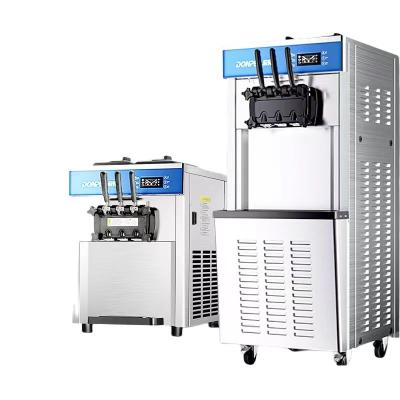 Chine Machine automatique de crème glacée italienne avec boîtier en bois et pièces de rechange de machine à traire à vendre