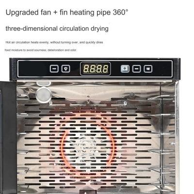 중국 전력 절약 220-240V 전기 과일과 채소 건조기 600W 340X450X320MM 크기 판매용