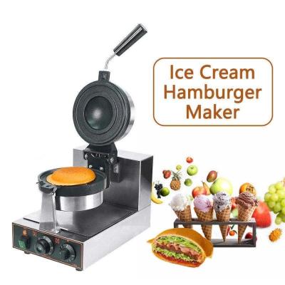 Κίνα Ηλεκτρικό διπλό κεφάλι UFO Burger Maker Press Machine Μηχανήματα τροφίμων Τελικό προϊόν Γύρο προς πώληση