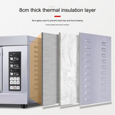Chine Cuisinier électrique à deux ponts 210 kg Pizza avec acier inoxydable 304 CX 380V à vendre
