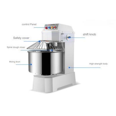 Κίνα Αδιάλειπτη λειτουργία 220V ζύμης Mixer με 100 KG χωρητικότητα και 230/120rpm ταχύτητα πλέγματος προς πώληση