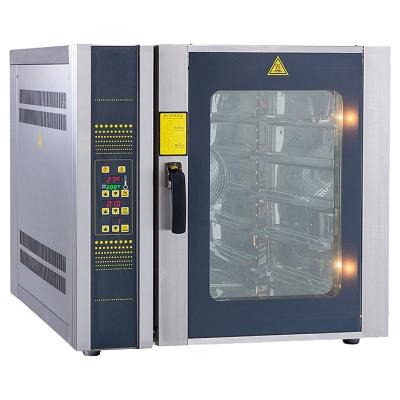 Κίνα 7.5KW Κονβέκτιος φούρνος για ψήσιμο ψωμιού 5 δίσκοι 160 KG χωρητικότητα και έλεγχο θερμοκρασίας προς πώληση