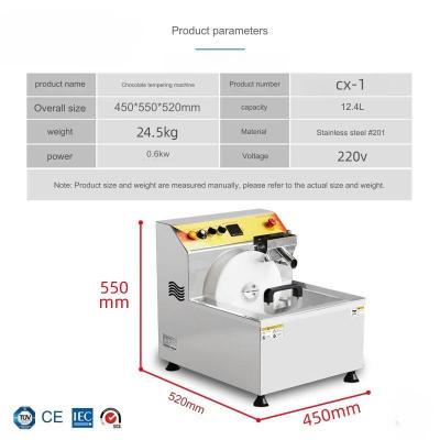 Κίνα 220V/110V αυτόματη μηχανή θέρμανσης σοκολάτας για συνεπή και τέλεια αποτελέσματα προς πώληση