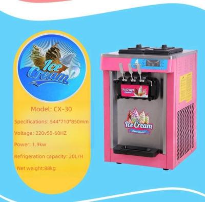 Chine Machine à glaces douces entièrement automatique pour la production de pâtisserie 3 saveurs 230 pièces/h à vendre