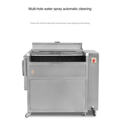 Κίνα 150KG / H Πλύση με βούρτσα Απολέπιση πατάτας Ένα κλικ Ξεκινήστε Εύκολο και απαλό στο πάλπο προς πώληση