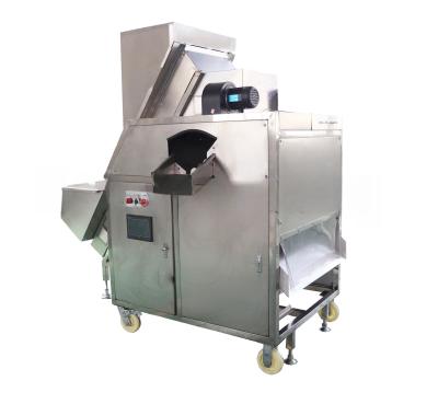 Κίνα 500-700 kg/ώρα Μηχανή κοπής για την απολέπιση κρεμμυδιών για σαλτό και σαλτό τελικό προϊόν κρεμμύδι προς πώληση