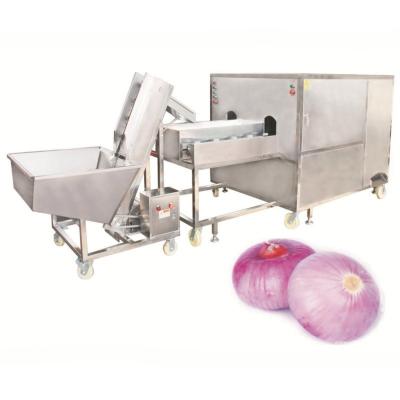 Chine Machine à éplucher les oignons 1,52kw Décapant automatique de l'ail 500-700 kg/h Haute productivité à vendre