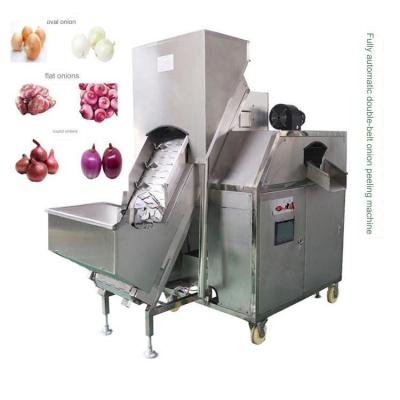 Chine Machine à éplucher les oignons 1,52kw Décapant automatique de l'ail 500-700 kg/h Haute productivité à vendre