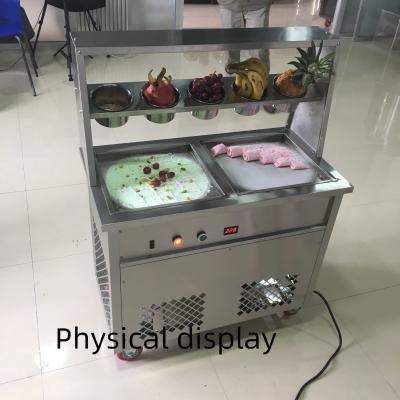 중국 급속한 냉각과 빠른 폼을 가진 지속 가능한 튀긴 아이스크림 롤 머신 판매용