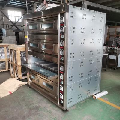 Chine Grand four rotatif industriel de boulangerie, adapté à la cuisson du pain, du gâteau et des biscuits à la pizza, 350 kg à vendre