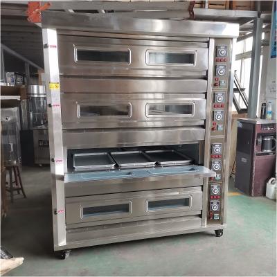 Chine Grand four rotatif industriel de boulangerie, adapté à la cuisson du pain, du gâteau et des biscuits à la pizza, 350 kg à vendre