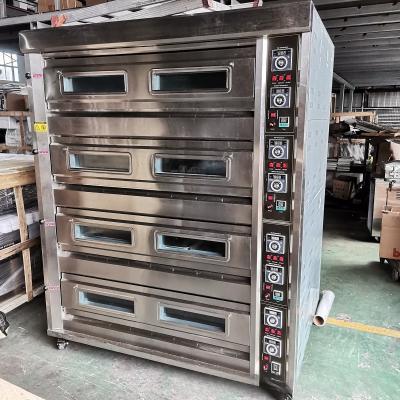 Chine Grand four rotatif industriel de boulangerie, adapté à la cuisson du pain, du gâteau et des biscuits à la pizza, 350 kg à vendre