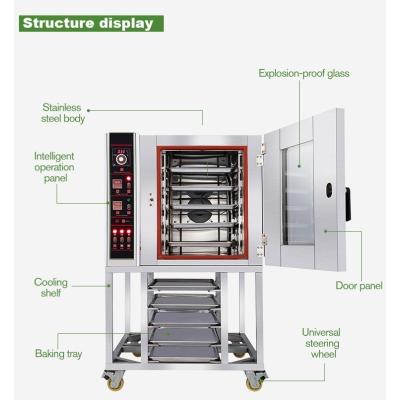 Chine Les fourneaux de cuisson électriques de 13 kW sont parfaits pour les équipements de boulangerie en acier inoxydable. à vendre