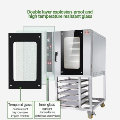 Chine Acier inoxydable 500 kg four de boulangerie Circulation d' air chaud 3D Idéal pour la cuisson commerciale à vendre
