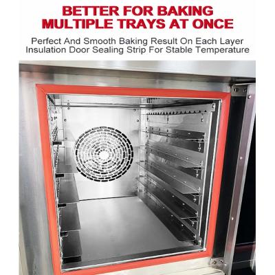 Chine Acier inoxydable 500 kg four de boulangerie Circulation d' air chaud 3D Idéal pour la cuisson commerciale à vendre