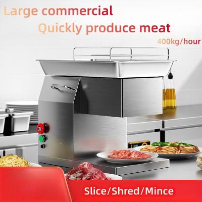 Chine Coupeuse de viande électrique portable de 500 kg/h à grande vitesse et en acier inoxydable à vendre