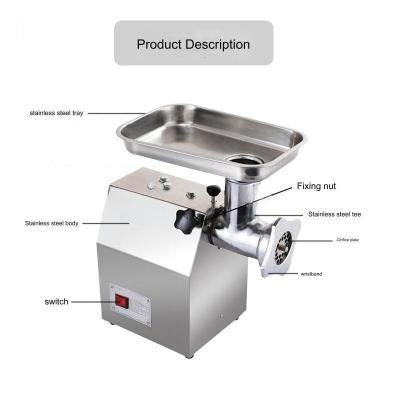 Κίνα Μεγάλη ταχύτητα 220v κρεατοκόπτης για 150kg/h παραγωγική ικανότητα και πολυλειτουργία προς πώληση