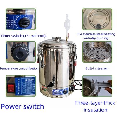 Chine Machine d'extraction d'huiles essentielles avec conception multifonctionnelle en acier inoxydable 304 à vendre