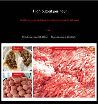 Κίνα Μεγάλη χωρητικότητα 300kg/h Σκοπευτήρια κρέατος Σκόπια κρέατος και σχισμές Λαχανικά με ευκολία προς πώληση