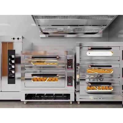 Chine Équipement de boulangerie 630 l Grand four à gaz électrique pour hôtels et boulangeries à vendre