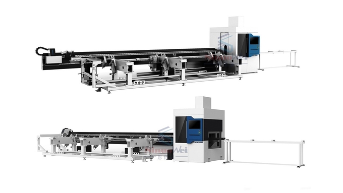 Circular / Square Tube Laser Cutting Machine with 2000W-3000W Power Range 0