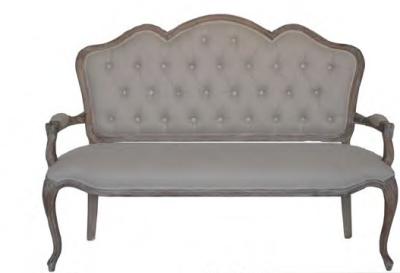 China Silla de madera del ocio del estilo de la antigüedad de la tela YF-1809 en venta