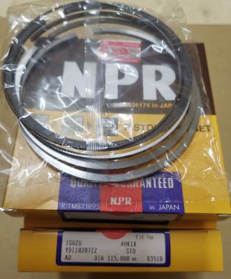 Cina Anello di stantuffo 4HK1X 8-98017-166-0 per ISUZU Engine Parts in vendita