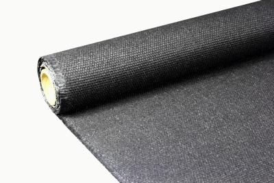 China Fire Barrier Material High Temperature Fiberglass Fabric 980g Graphite Coated Cloth Smoke Door Flexible Compensators for sale