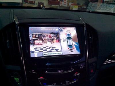 China het parkerensysteem van de 360 vogelmening, specifieke model kl-QJ002 voor Cadillac-ATS 2014, met zijspiegelhuisvesting Te koop