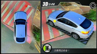 中国 HD 3D 360の周囲の眺めのモニター、新製品--継ぎ目が無い接続のイメージ、鳥の眺めのイメージ、4方法DVR録音 販売のため