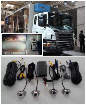 Cina 360 gradi intorno al sistema delle macchine fotografiche del camion del sistema Birdview di vista, 4-way DVR, registrazione del ciclo, modello universale in vendita