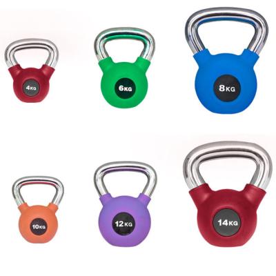 Chine All Steel Fitness Competition Kettlebells Electroplated Handle Kettlebells Strength Training Kettlebells à vendre