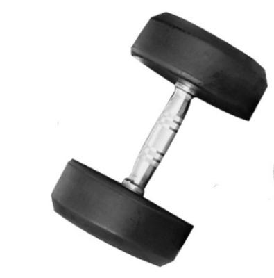 Chine Cast Iron Coated Round Head Dumbbells Men'S And Women'S Fitness Dumbbells Commercial Dumbbells For Gyms à vendre