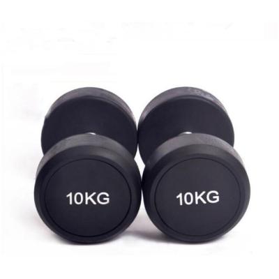 Chine Cast Iron Coated Round Head Dumbbells Men'S And Women'S Fitness Dumbbells Commercial Dumbbells For Gyms à vendre