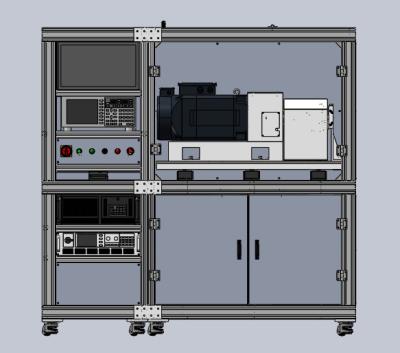 중국 SSCD400 400KW 2546Nm 3800rpm 기어박스 시험 시스템 작은 입지 속도 측정 판매용