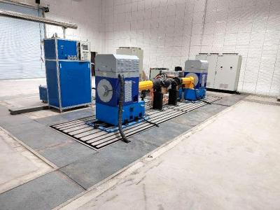 중국 90kw 1000rpm 시롱 엔진을 위한 사용자 정의 하이브리드 다이내모터 테스트 벤치 판매용