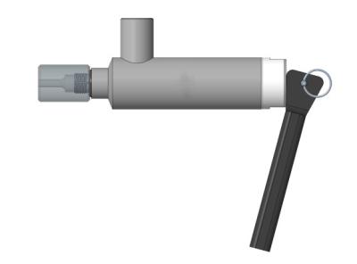 China Tipo de manija de acero inoxidable rosado de acoplamiento rápido TF120 en venta