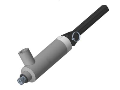 China Tipo de manija de acero inoxidable rosado de acoplamiento rápido TF120 en venta