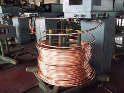 Κίνα Σπείρα 15mm σωλήνων χαλκού Astm B280 C12200 6.35x0.7mm λεπτή σωλήνωση χαλκού τοίχων προς πώληση