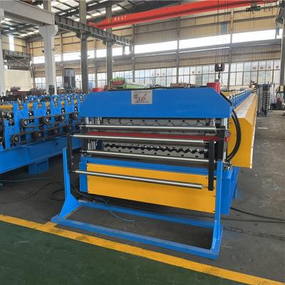 China Rolo do painel da dupla camada 11KW que forma a máquina Corrguated e que telha 0.8mm à venda