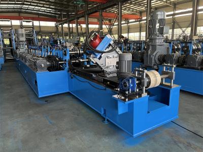 Cina 5T Decoiler idraulico Solar C Purlin Roll Forming Machine con 10 stazioni di punzonatura in vendita