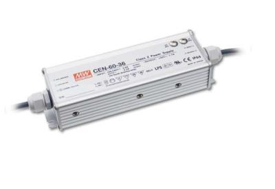 Cina IP66 60W scelgono il driver di Meanwell LED, driver di Meanwell Dimmable LED in vendita