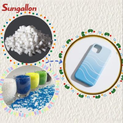 China Direct Factory TPE Granules Phone Case Raw Material Skin-Friendly Non-Yellowing Elastic Thermoplastic Particles Bulk Sale for sale