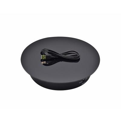 China Schwarz 23,8 cm Intelligenter USB-Lade-360-Grad-Drehständer zu verkaufen