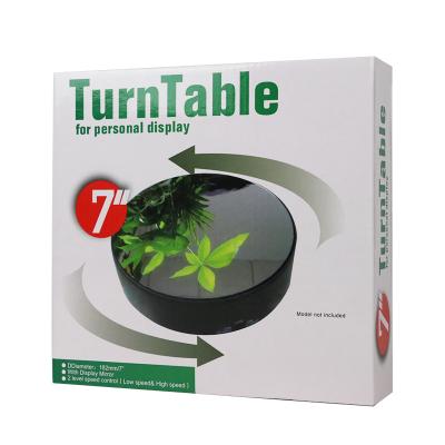 China OEM 360 Degree Electric Rotating Turntable Display Stand For Mobile Phone Accessories for sale