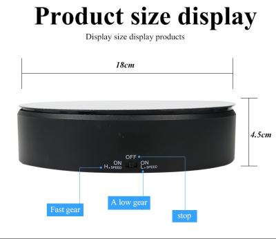 China OEM 360 Degree Electric Rotating Turntable Display Stand For Mobile Phone Accessories for sale